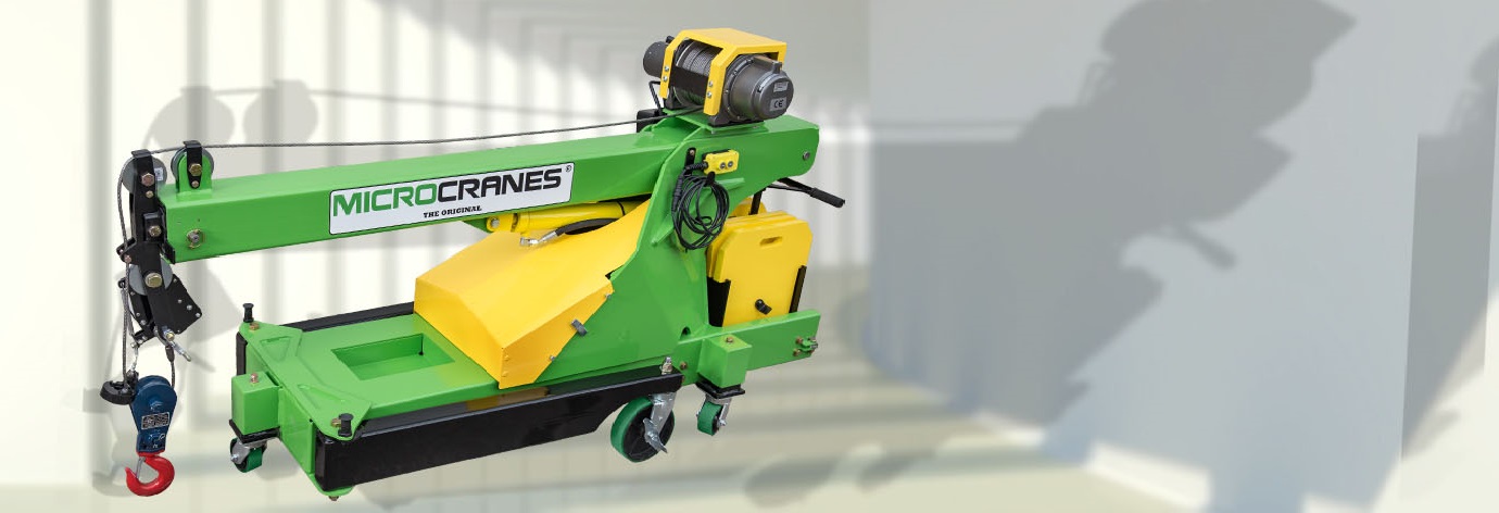 Microcranes® Portable Crane, Small Cranes, Mini Crane, Mobile Floor ...